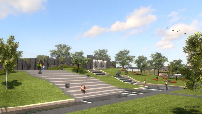 Oss lanceert plan voor groene oase in stadshart