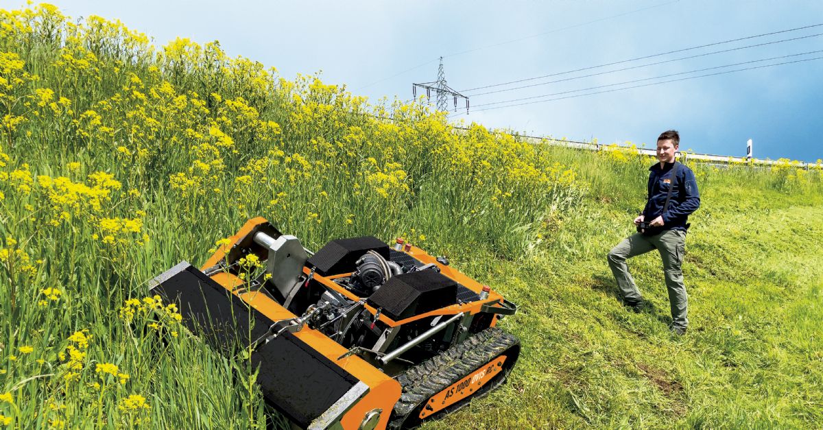 Toekomst op de rails met rupsmaaier, E-walkbehindmaaiers en ...