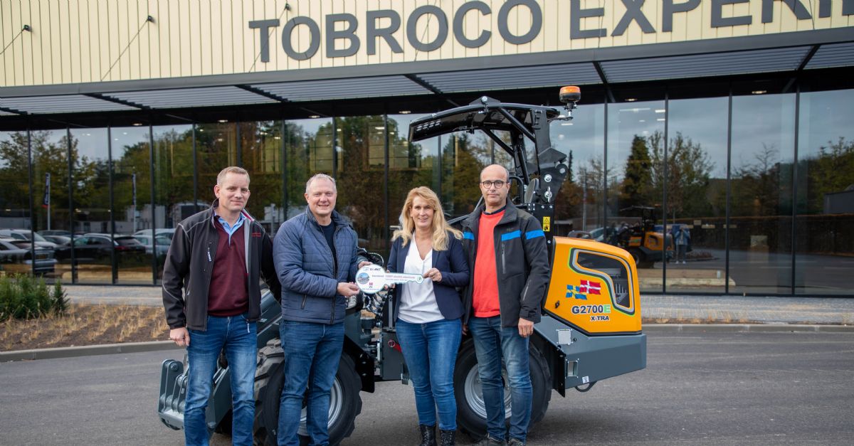 Tobroco-Giant levert 1000e elektrische machine