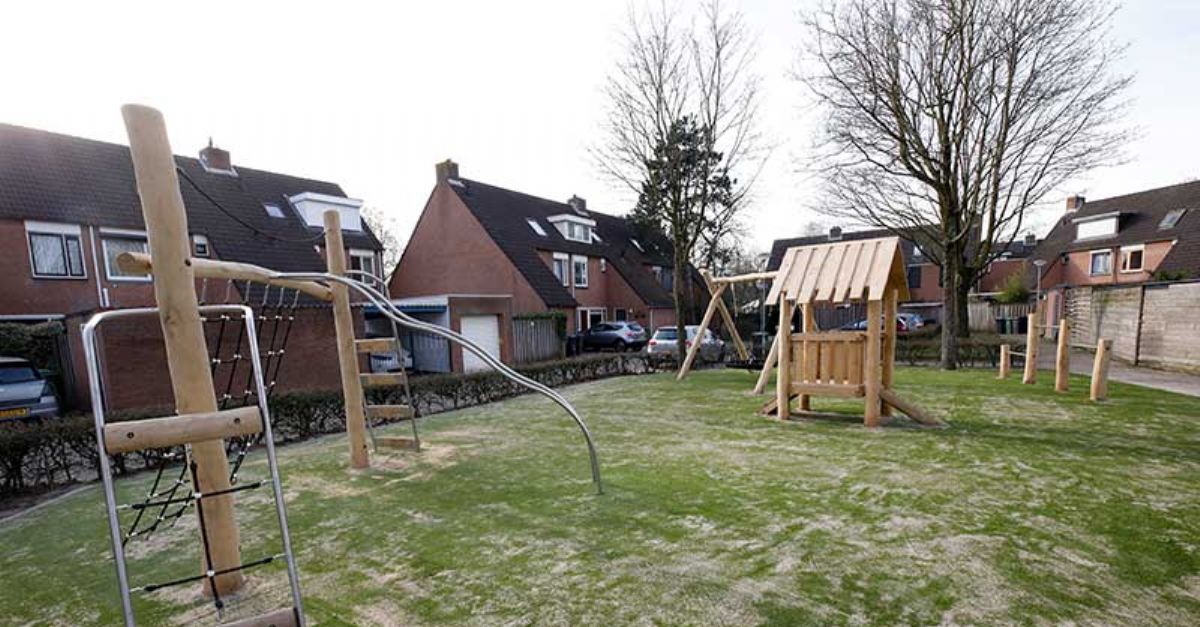 Volledig duurzame speelplek in Den Bosch