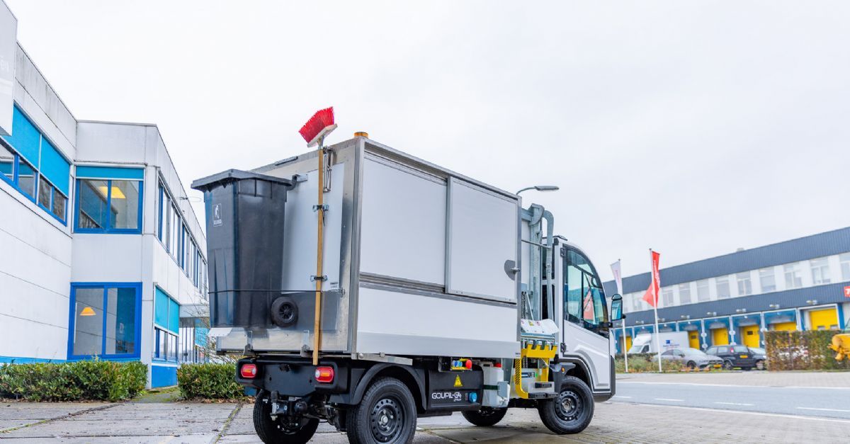 Afvalinzamelbedrijf Avalex heeft smalste zijbelader Benelux