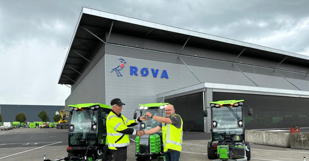 ROVA kiest elektrische werktuigdragers met lange accuduur