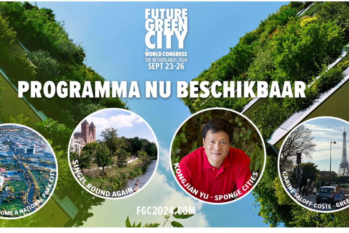 Programma Future Green City World Congress 2024 bekend